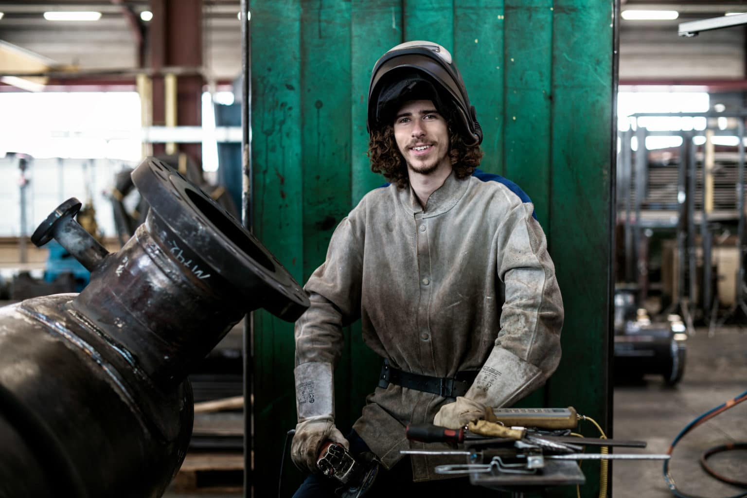 portraits d'ouvriers en usine - Reportage photo AIT-STEIN GROUP